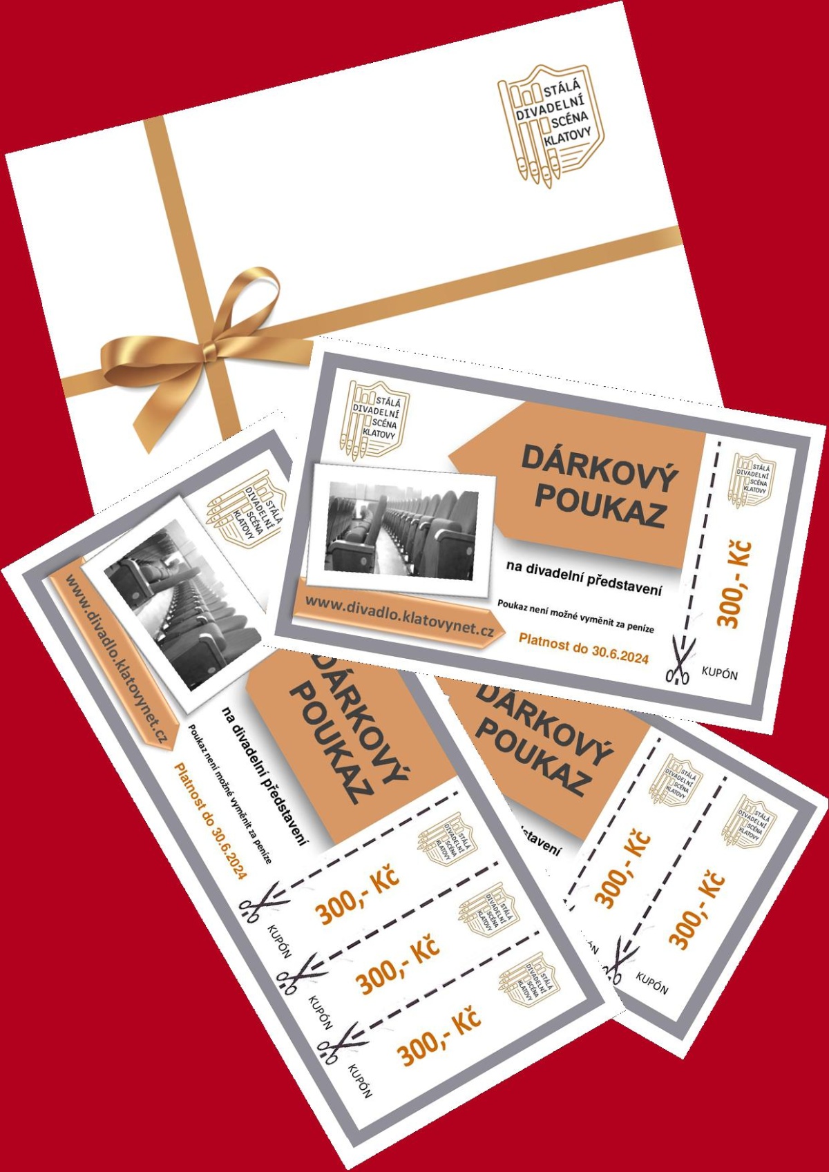 DÁRKOVÉ POUKAZY | Stálá divadelní scéna Klatovy